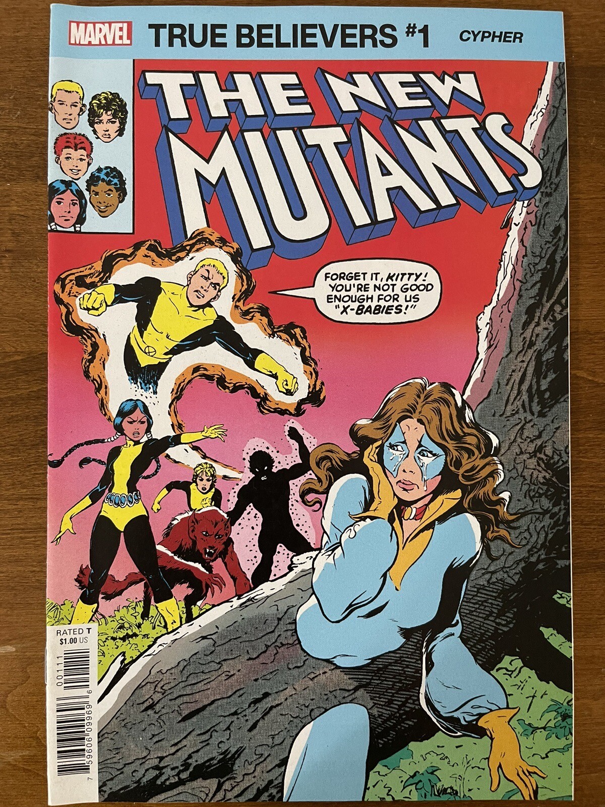 True Believers X-Men Cypher #1 Reprints New Mutants #13 (Marvel Comics ...