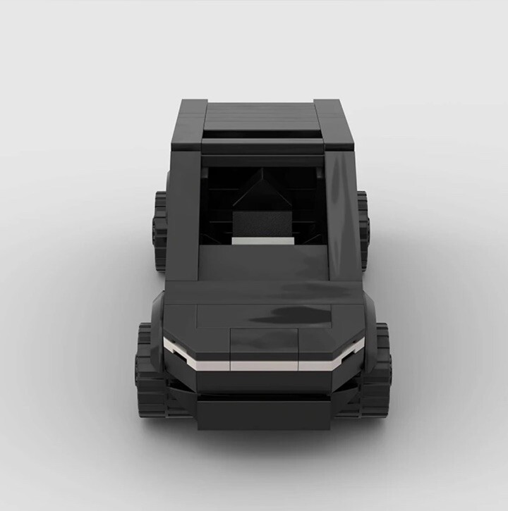 Lego Tesla Cybertruck Custom Cyber truck build Brand New Black READ ...