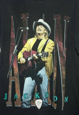 Alan Jackson 90s American country singer Unisex T-Shirt S-234XL | eBay