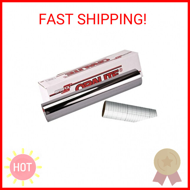 ORACAL 351 Silver Chrome Adhesive Craft Vinyl Roll Including 12" x 24 ...
