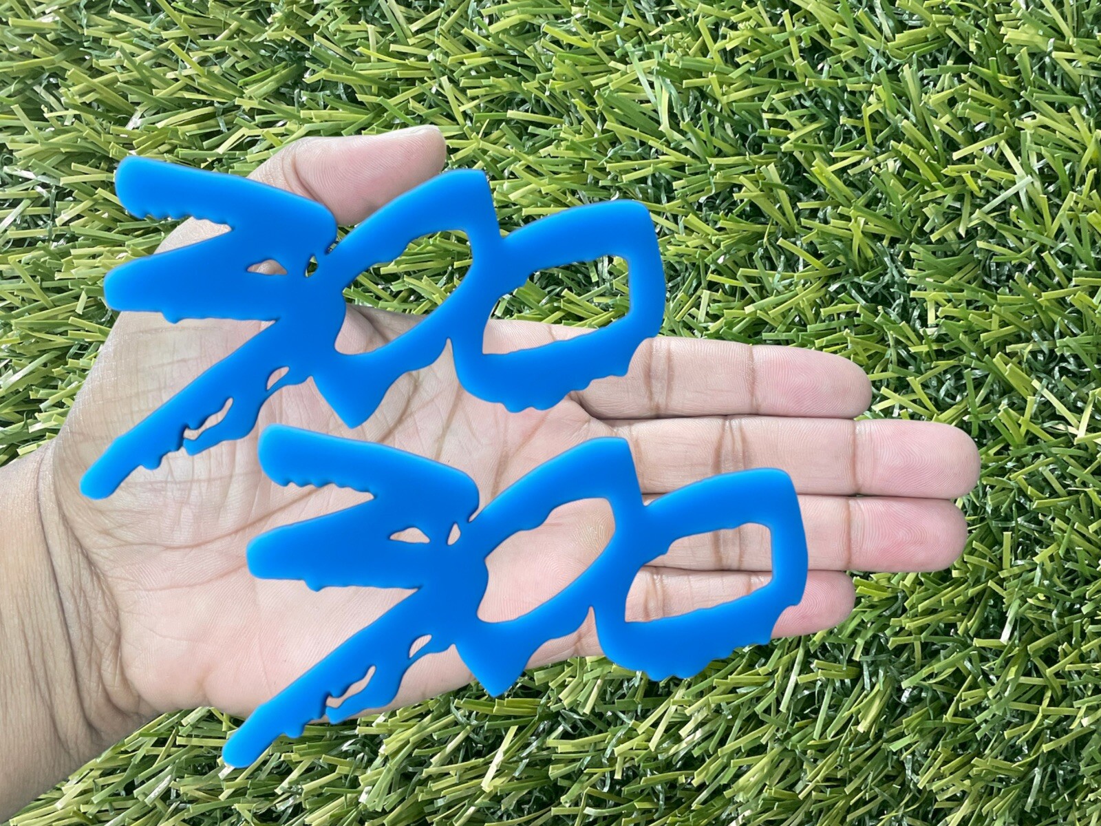 300 Drip Car Emblem Badges Custom New Racing Aggressive Numbers Light ...