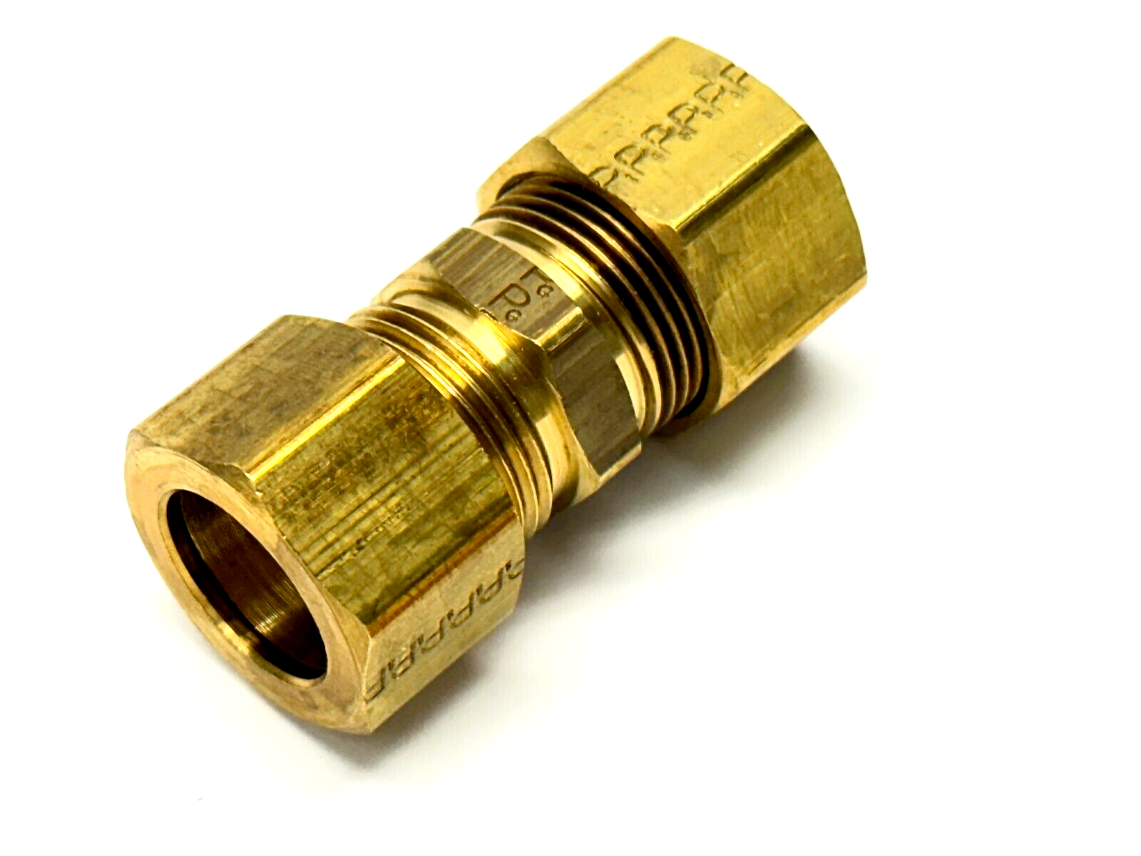 Parker 62C-10 5/8" OD Compression Tube Union Brass | eBay