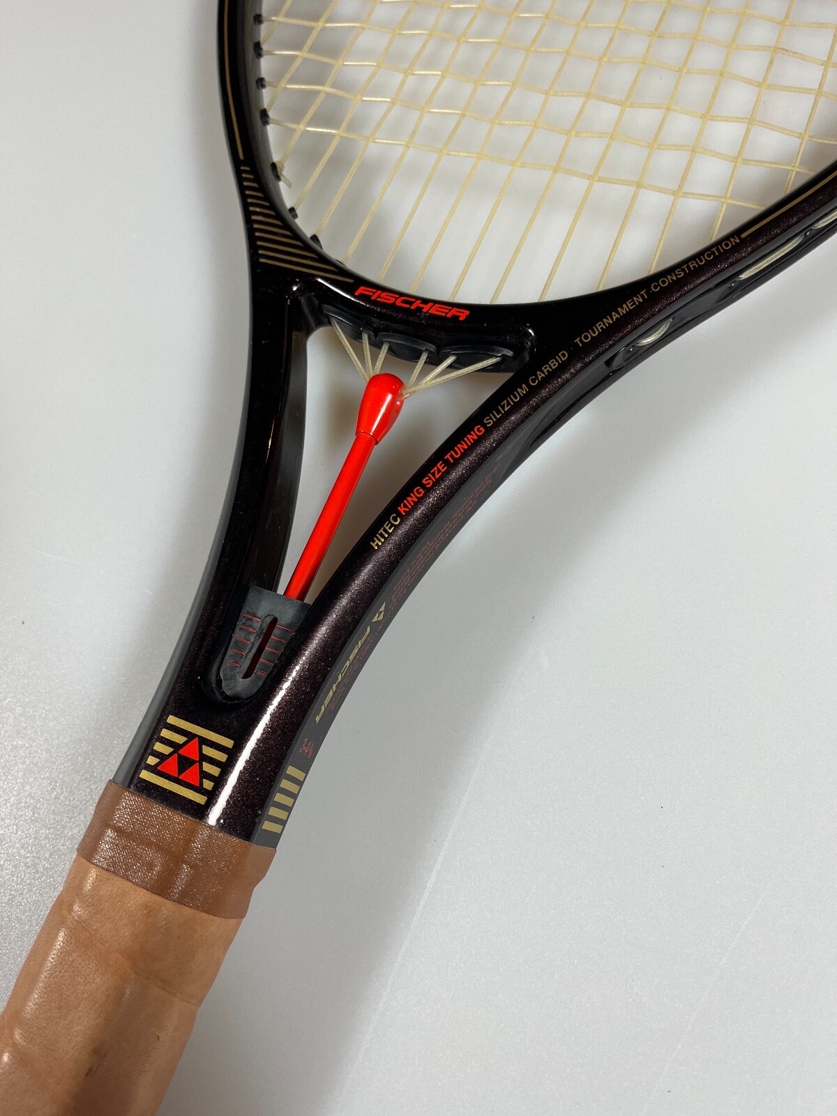 Vintage Fischer Hitec Superform Tuning Tennis Racket 4 3/8 | eBay