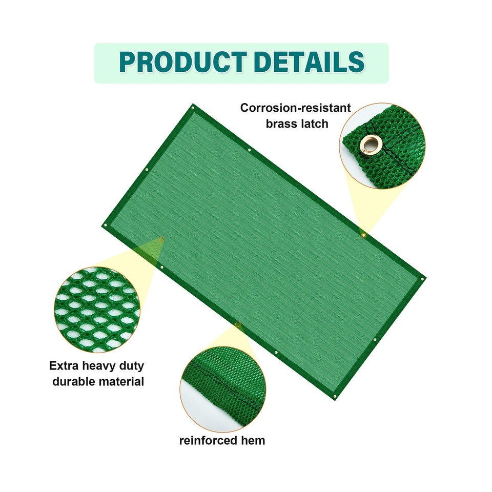 Archery Backstop Heavy Duty Archery Back Stop Netting Reinforced ...