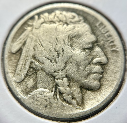 1913 D T 2 Type 2 Denver Indian Head Buffalo Nickel 5 Cent US 5c Key ...
