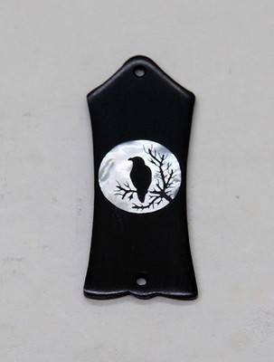Truss Rod Cover with Raven Silhouette Inlay will fit Gibson NO US ...