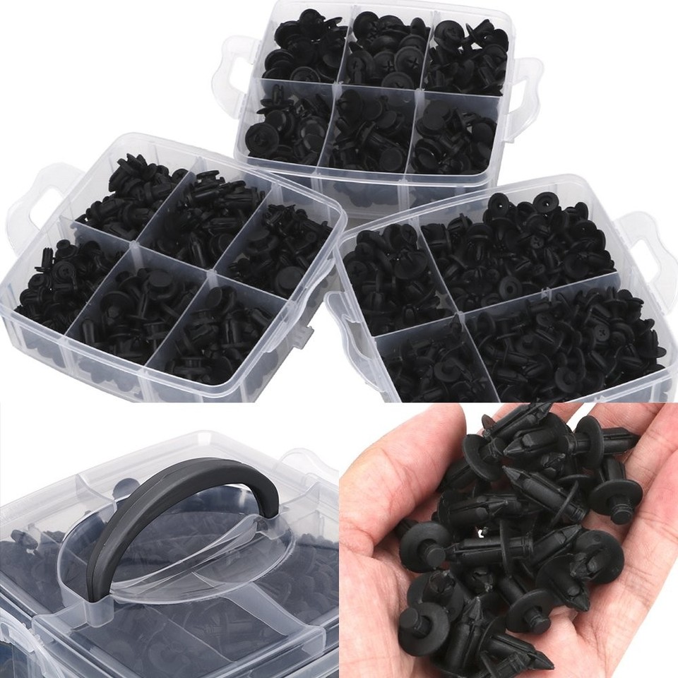 625Pcs Auto Retainer Car Clips Fasteners Kit Set Push Pin Plastic ...
