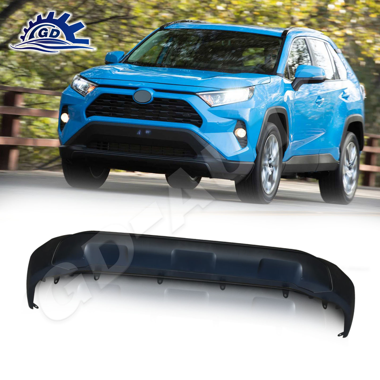 Fits 2019-2024 Toyota Rav4 XLE LE Front Bumper Lower Valance Cover ...