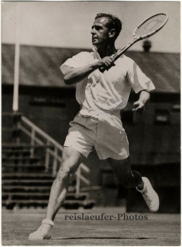 Adrian Quist, Australian Tennis player, Original Photo from ca. 1950 | eBay