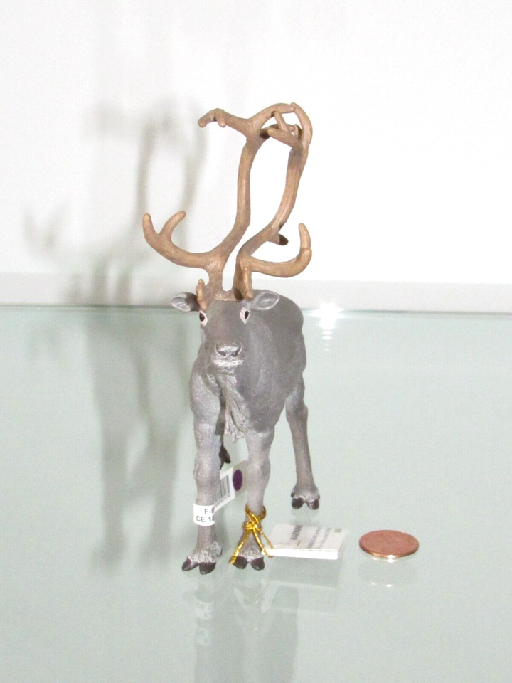 NEW PAPO STANDING REINDEER QUALITY TOY FIGURINE WILD ANIMAL COLLECTION ...