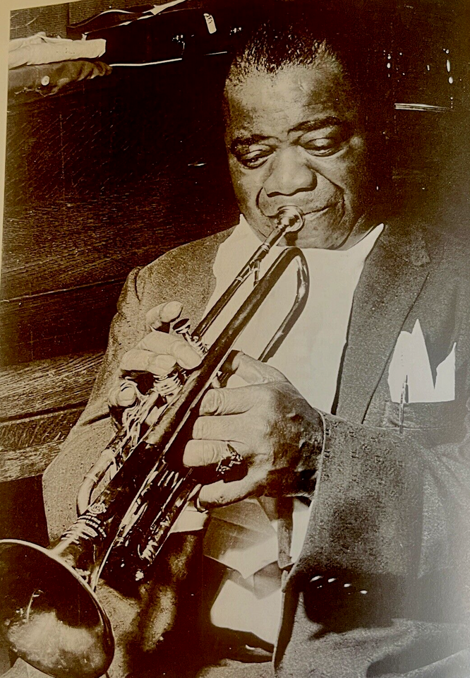 Louis Armstrong Jazz New Orleans Book Mike Pinfold 1987 Life & Times ...