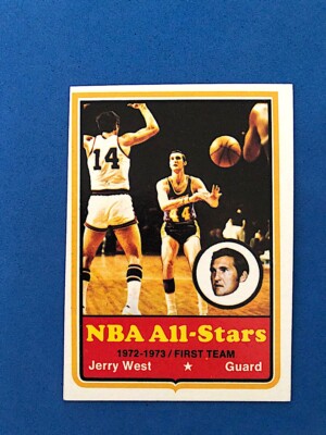 1973-74 TOPPS #100 JERRY WEST EX ! SET BREAK NICE! **SMS CARDS** | eBay