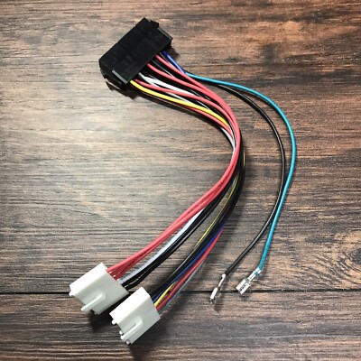 ATX to AT Power Supply Adapter 20Pin ATX PSU to 2-Port 6Pin AT ...