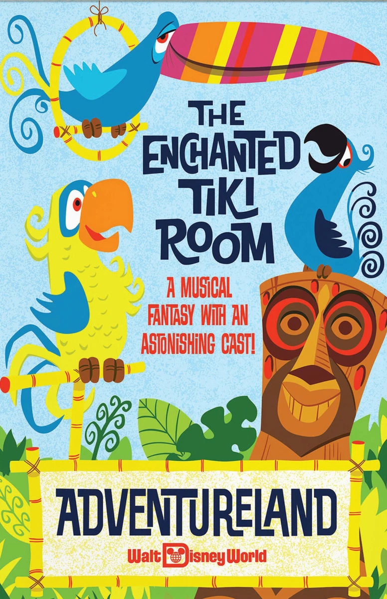 Adventureland Disneyland Poster