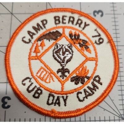 Camp Berry '79 Cub Day Camp Boy Scouts of America Patch | eBay