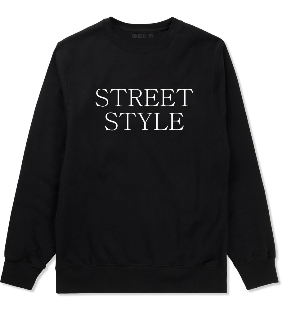 Kings of NY Street Style Crewneck Sweatshirt Fashion Week NYFW style ...