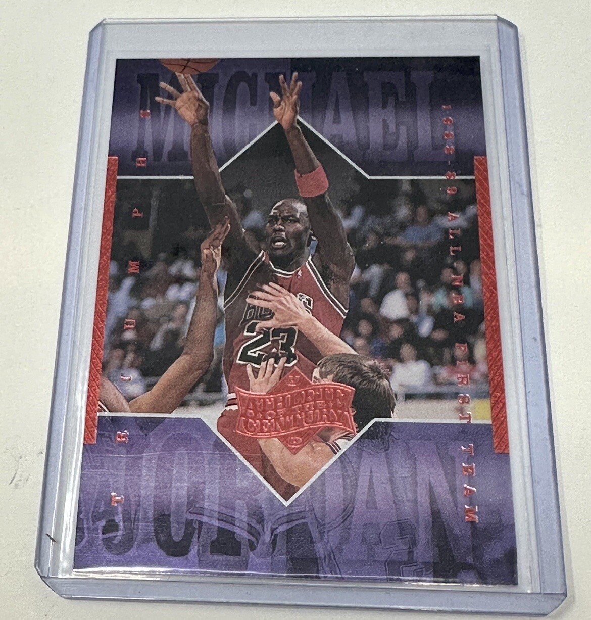 Micheal Jordan upper deck athlete of the century all nba | eBay