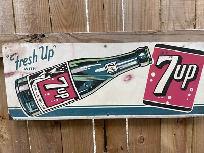 fresh up 7up sign vintage Replica | eBay