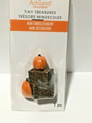 ASHLAND TINY TREASURES MINI EMBELLISHMENTS HALLOWEEN HAY BALES WITH ...