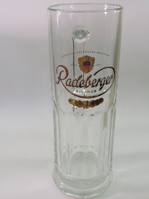Beer Stein Mug Glass: Brauerei RADEBERGER Pilsner ~ Radeberg, Germany ...
