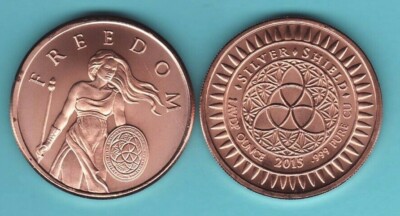 2015 STANDING FREEDOM 1 oz. Copper Round Coin from Silver Shield | eBay