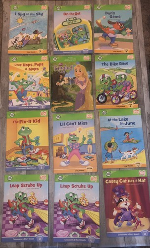 Lot of 12 Leap Frog Tag Books Readers 1 HC Tangled 708431205475| eBay