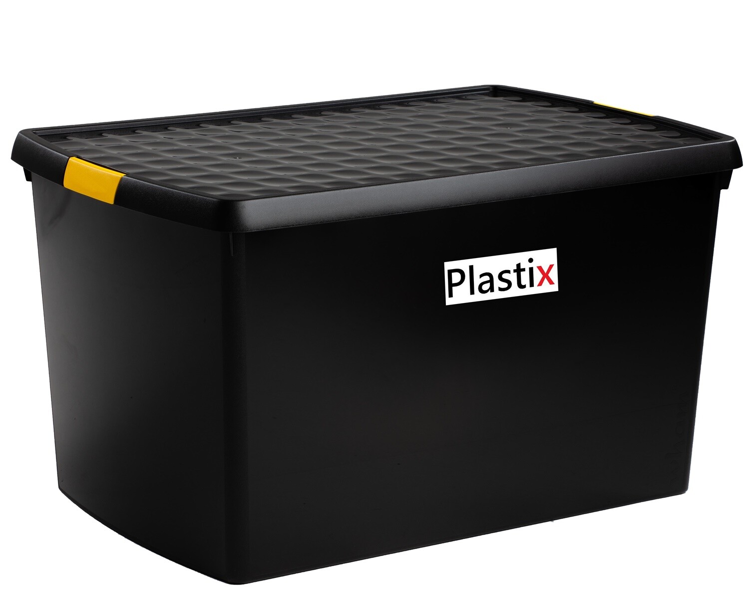 Plastic Storage Box Clear Boxes with Lids Clip Locking Large Store Home ...