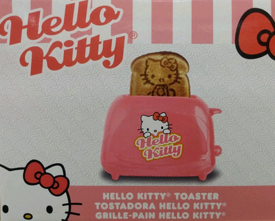 Hello Kitty 2 Slice Toaster.(Makes Hello Kitty Toast) Cute & Fun ...