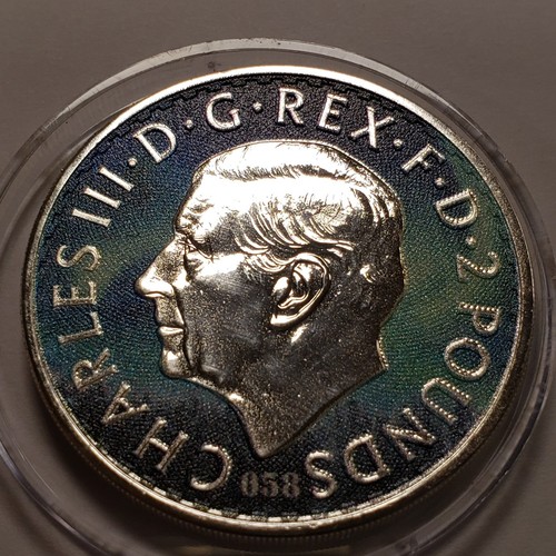 2023 1 oz .999 Silver Britannia - Colorized King Charles III - SKU ...