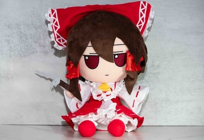 TouHou Project Fumo Fumo 30CM Plush Series Hakurei Reimu Toy Doll ...