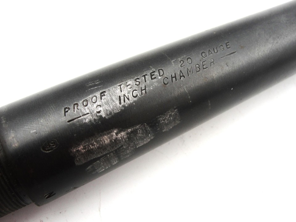 Savage Stevens 67E pump modified 20 Ga shotgun parts: 28" Barrel | eBay