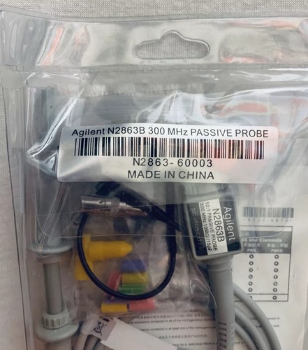 NEW Agilent N2863B Oscilloscope Passive Probe 300 MHz 10:1 15pF Cable ...