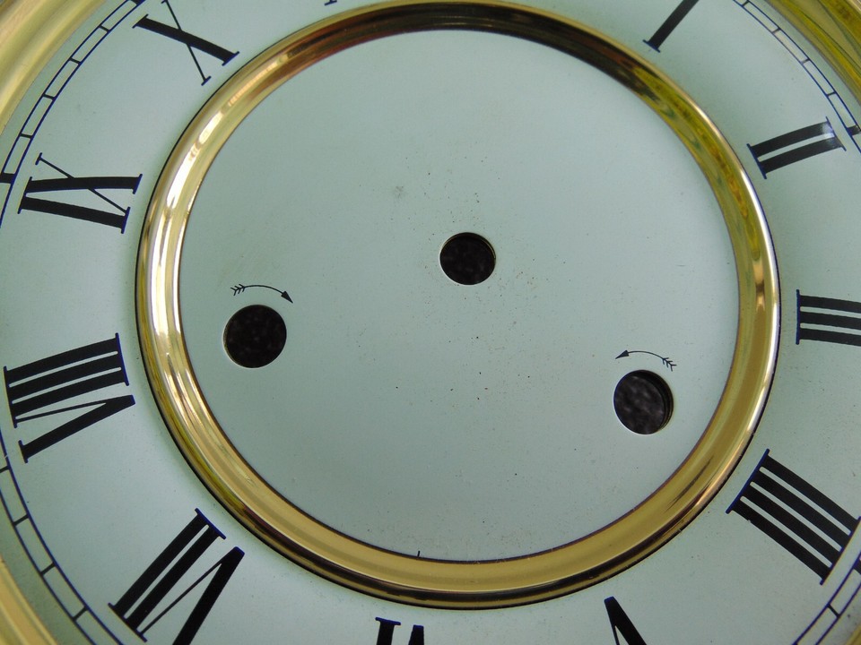 WALL / REGULATOR CLOCK METAL REPLACEMENT DIAL / BEZEL PARTS | eBay