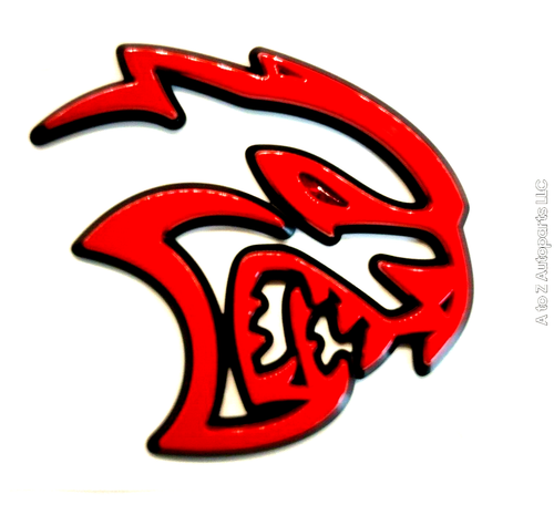 2022-2023 Dodge Challenger Hellcat Redeye Red Fender Emblems (2 ...