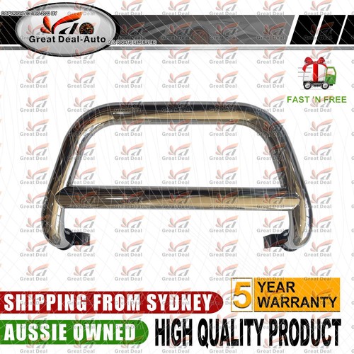 Stainless Steel Nudge Bar Grill Guard for Toyota Hilux N70 2005 - 2015 ...