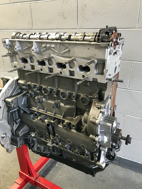 Jaguar XF 2.2 Diesel Dw12 Engine Complete Year 2014 224DT Del MILEAGE ...