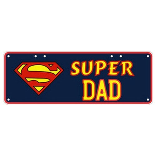 Novelty Number Plate - Super Dad S Logo AUS Licence Plate Sign Wall Art ...