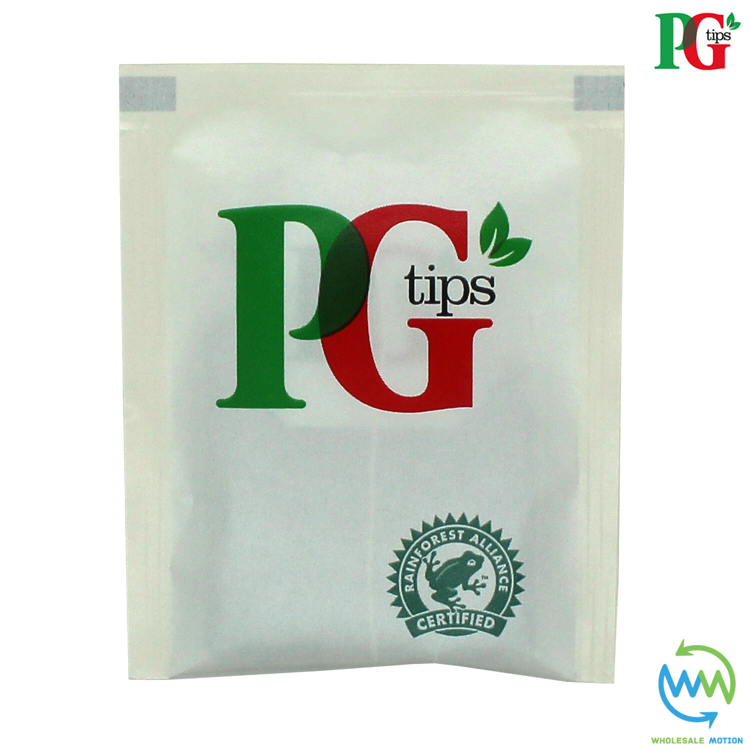 PG TIPS Tea Bags SACHETS Individual ENVELOPED Tagged Bag 100% BLACK ...