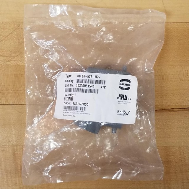 19300061541 HARTING Han B Hood Side Entry LC 2 Peg for sale online | eBay