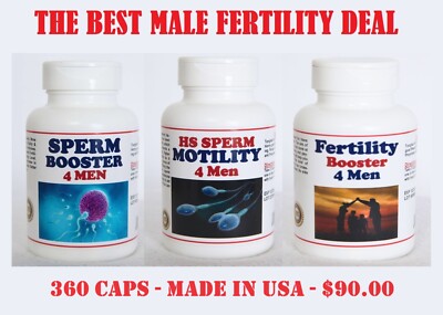 SPERM BOOSTER - Increase Sperm Count - Powerful Ejaculations - to Treat ...