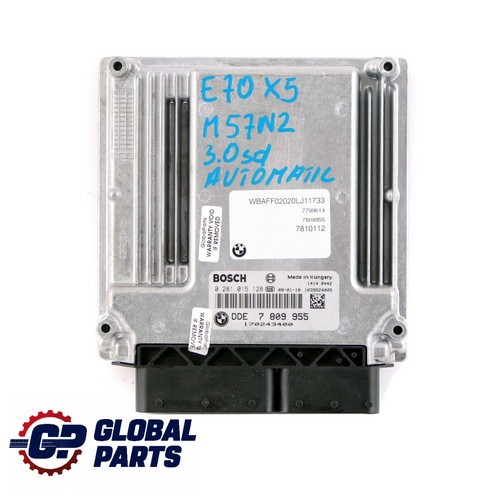 BMW E60 E90 E91 E92 LCI 335D 535d M57N2 Engine Control Unit ECU DDE ...