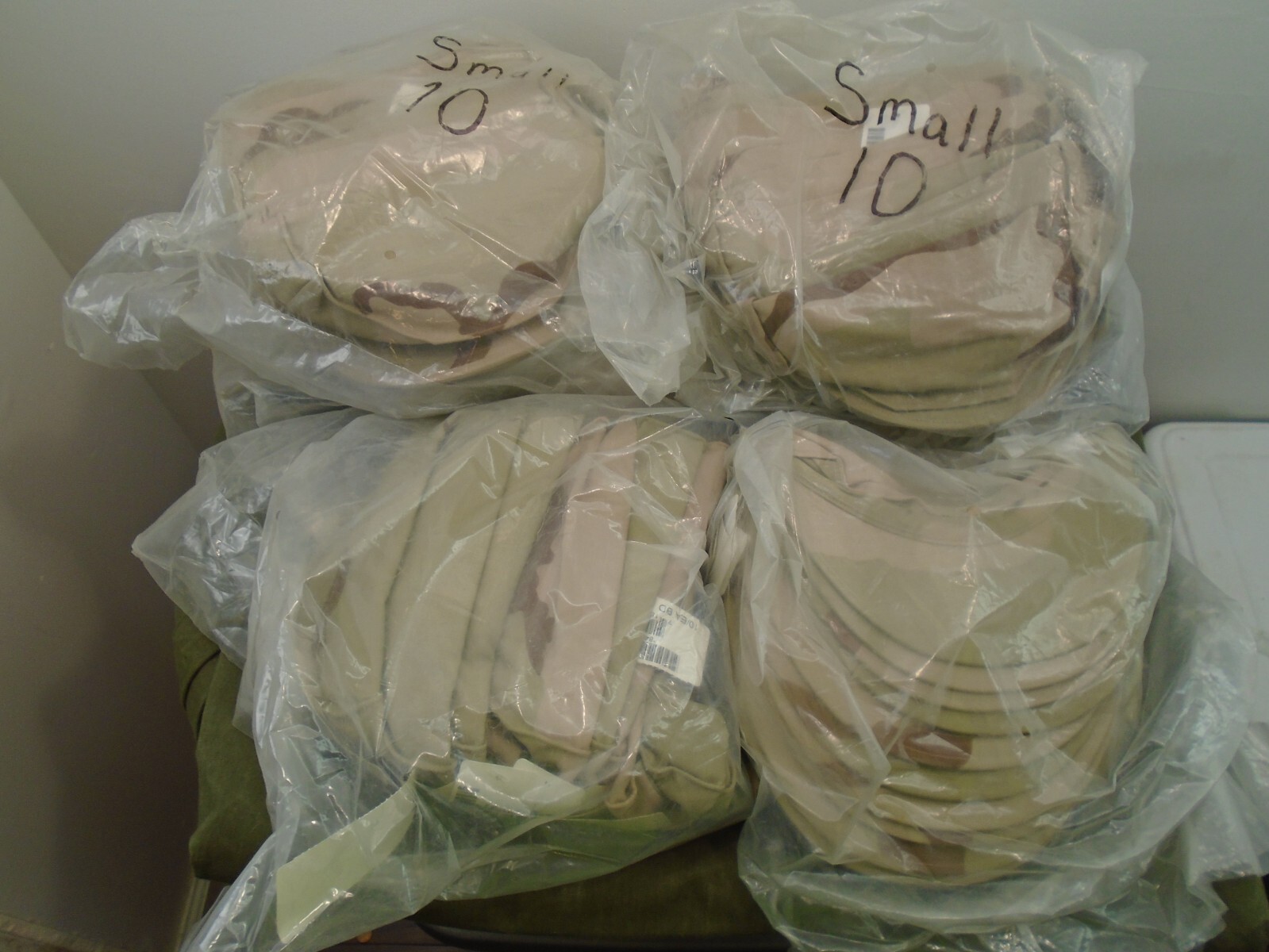 USGI US Navy Seabee 8 Point DCU Desert Cover Utility Cap Hat Small New ...