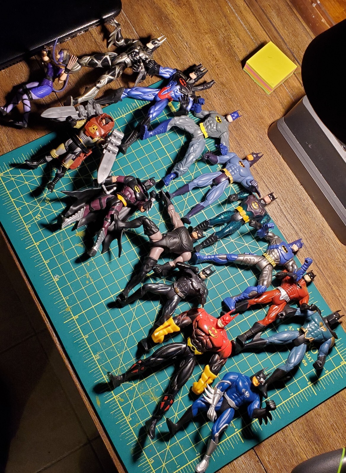 🤯HUGE BATMAN LOT (15) FIGURES 15 Figures trademarks are KENNER/DC ...