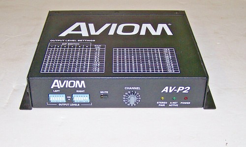 Aviom AV-P2 1 or 2-channel analog output for Pro16 A-Net stream | eBay