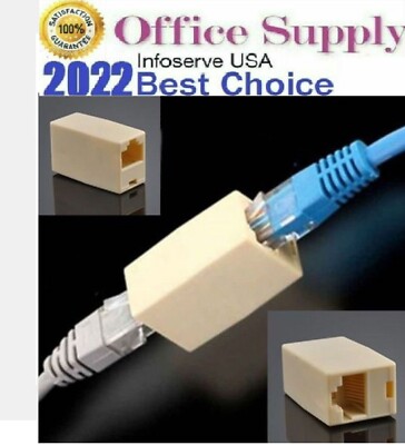 5 pc × RJ45 CAT 5, 6 Extender Plug Ethernet Cable Join, RJ45 CAT 5, 6 ...