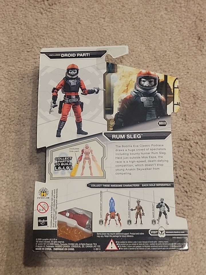 Star Wars Legacy Collection BD 09 Rum Sleg | eBay