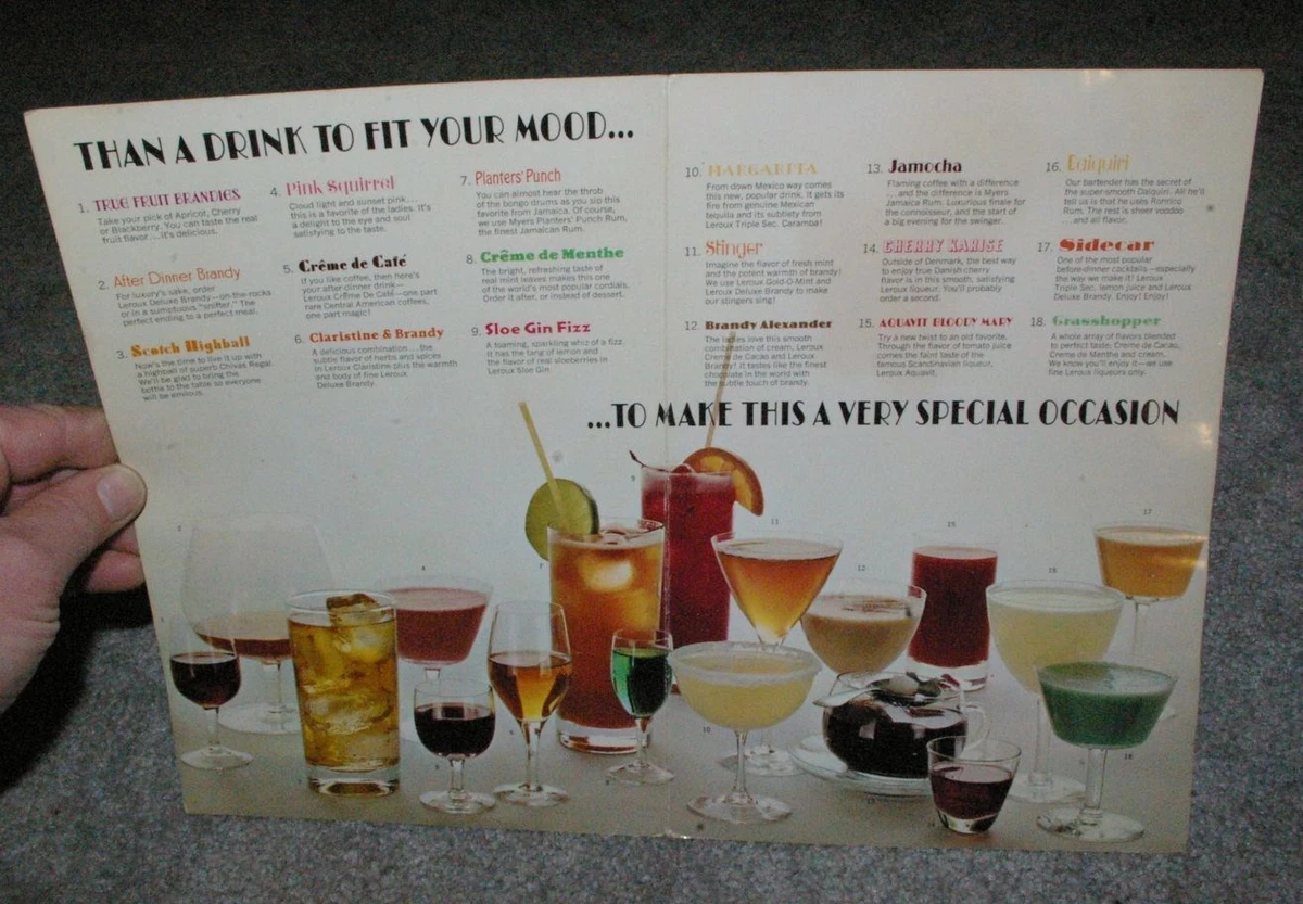 Scandinavian Drink Menus
