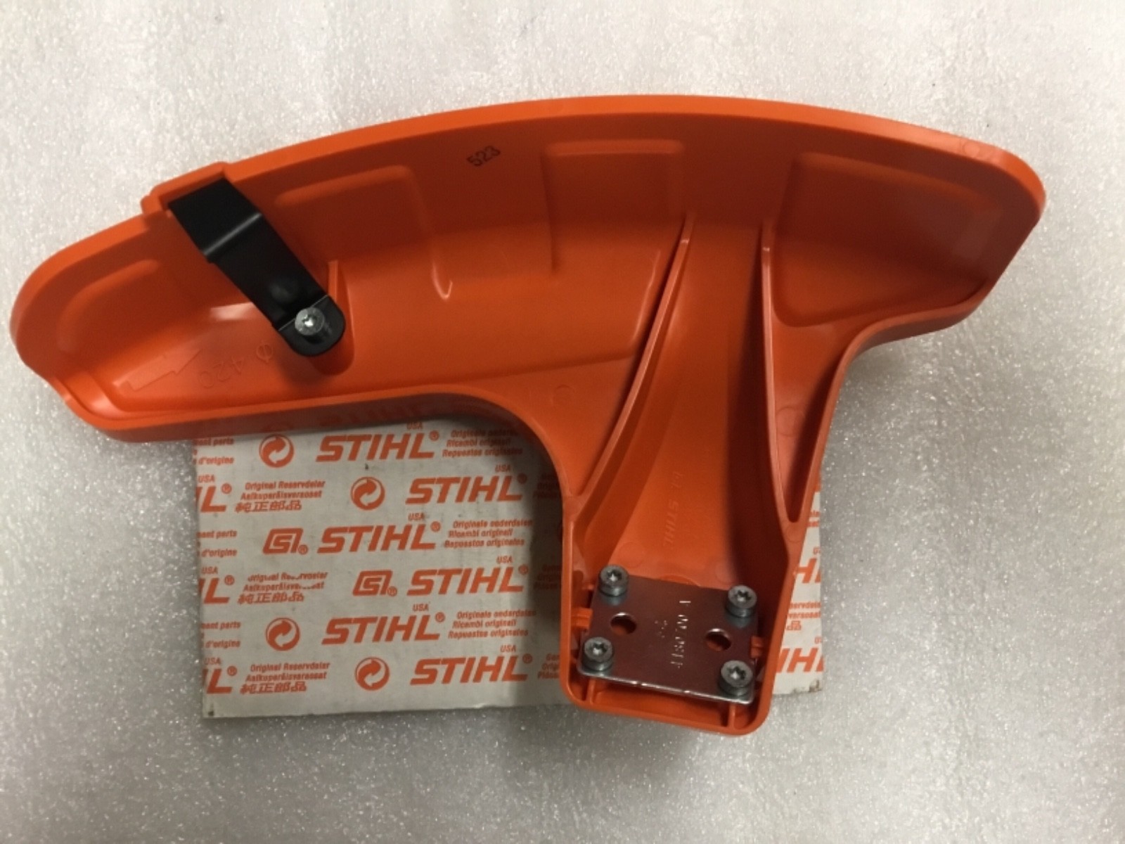 Stihl fs91r fs131r km91r km131r deflector guard shield oem NOT FOR FS90 ...
