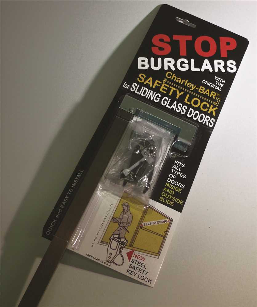 Strybuc 16108C-48 Charley Bar for Sliding Glass Door, 48" Bar | eBay