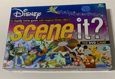 Disney Scene It? The DVD Game 1st Edition 2004 Mattel Pixar Characters ...